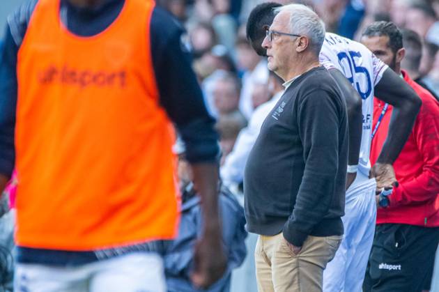 Pascal Gastien FOOTBALL : AC Le Havre vs Clermont Foot 63 - Ligue 1 ...