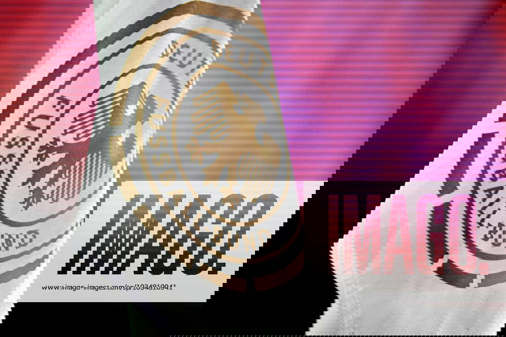 National soccer team, the logo of the German Football Federation DFB is ...