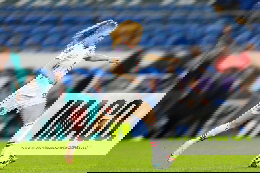 Wales Women v Denmark Women UEFA Womens Nations League Stine Ballisager ...