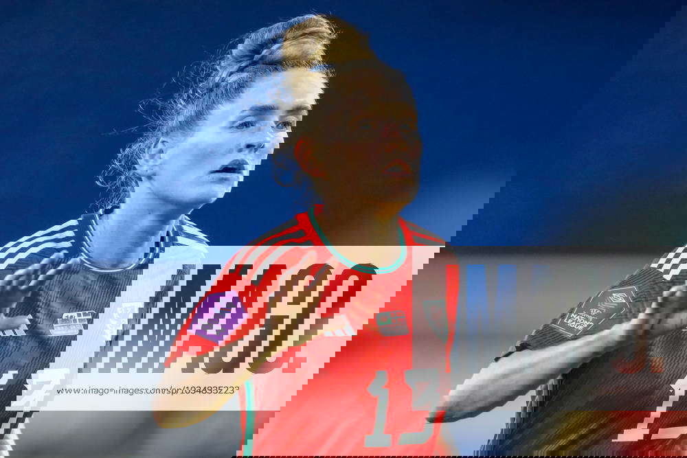 Wales Women v Denmark Women UEFA Womens Nations League Rachel Rowe of ...