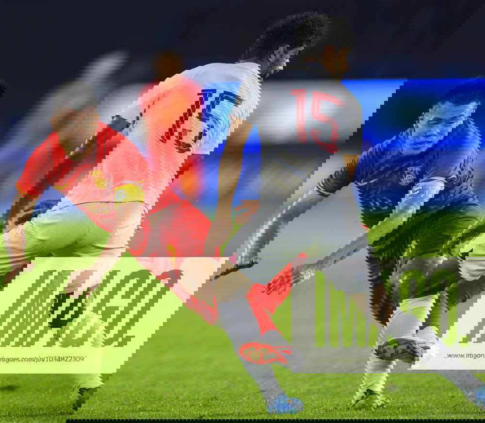 The 19th Asian Games Hangzhou 2022 Football Qatar Vs China GAO Tianyi ...