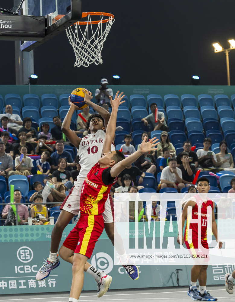 The 19th Asian Games Hangzhou 2022 3x3 Basketball Qatar Vs Kyrgyzstan ...