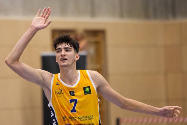 Mateo Jukic TSV Oberhaching Tropics, 07 happy at the end, victory, joy ...