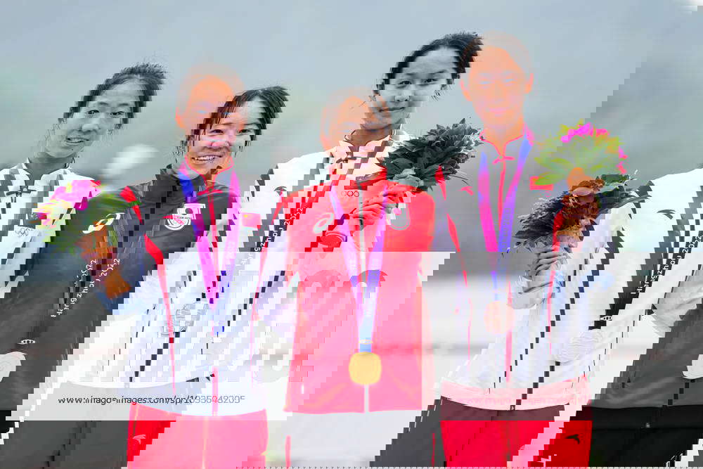 Xinyu Lin, Yuko Takahashi, Yifan Yang, Triathlon : Women s Individual ...