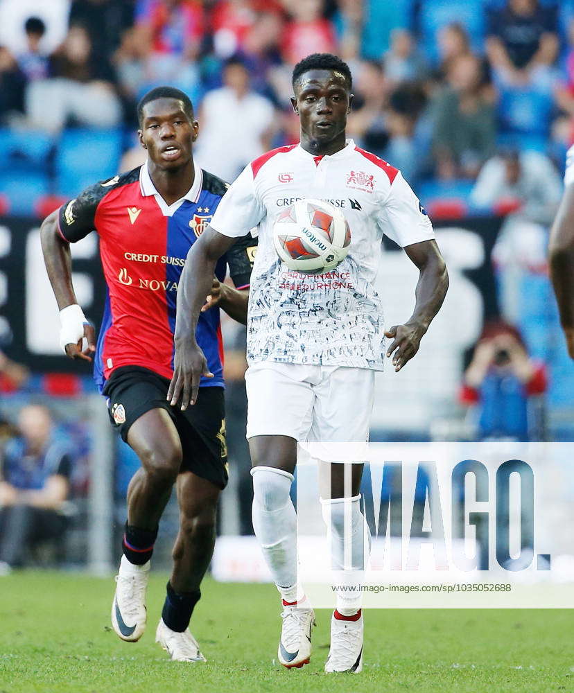 FC Basel Lausanne Ouchy Emmanuel Essiam Ouchy 01 10 2023 St Jakob Park ...
