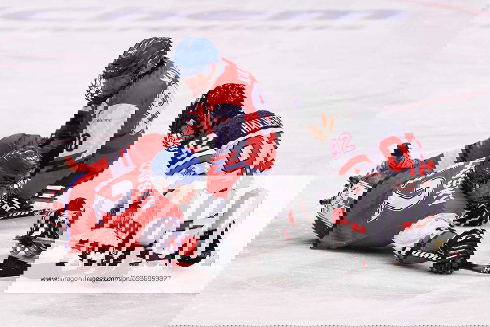 From left Czech Martin Zizlavsky, Lukas Kapko, Auren Halbert of Canada ...