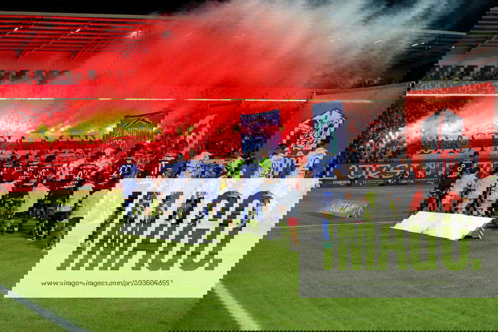 Illustration derby Corse (ACA) vs (SCB) FOOTBALL : AC Ajaccio vs SC ...