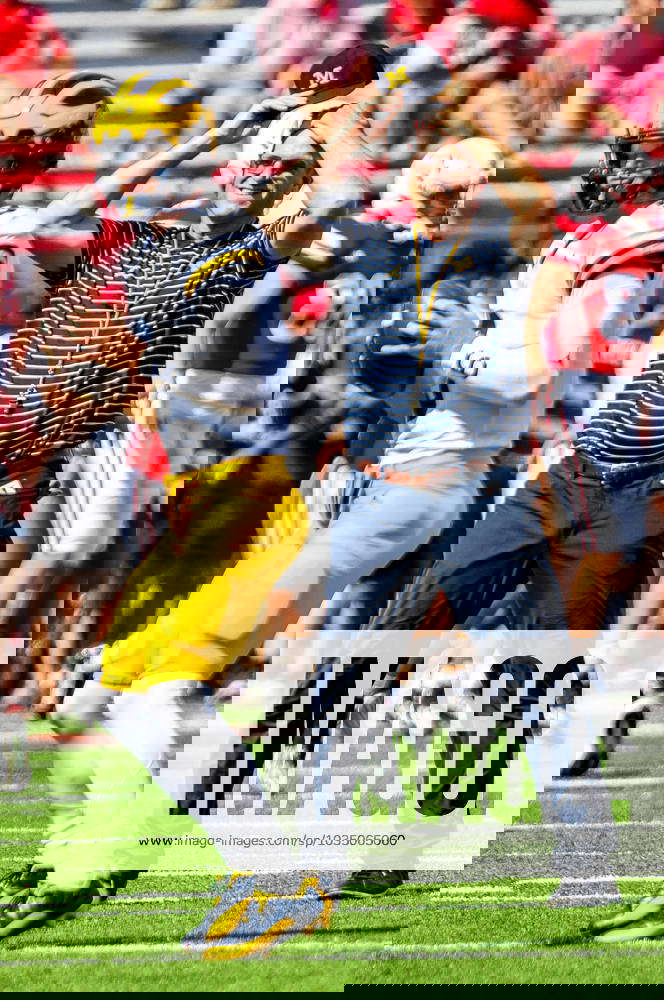 September 30, 2023 - Lincoln, NE. U.S. - Michigan Wolverines head coach ...