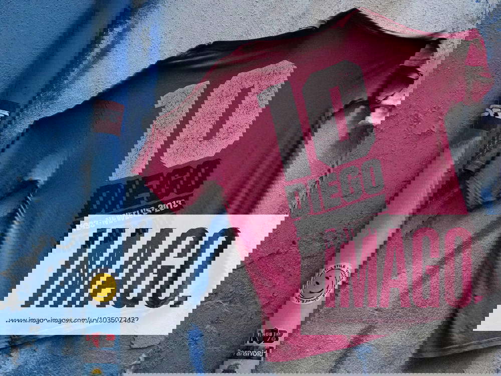 ITA: Diego Armando Maradona Memorial in Napoli Diego Armando Maradona ...