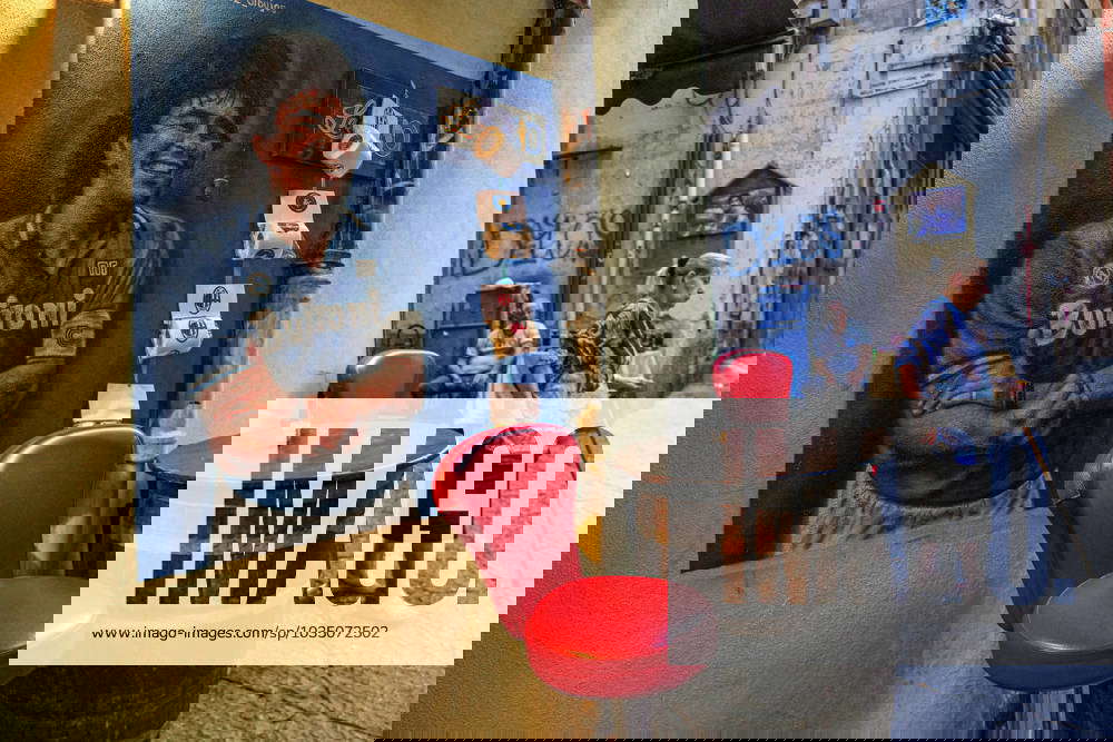 ITA: Diego Armando Maradona Memorial in Napoli Diego Armando Maradona ...