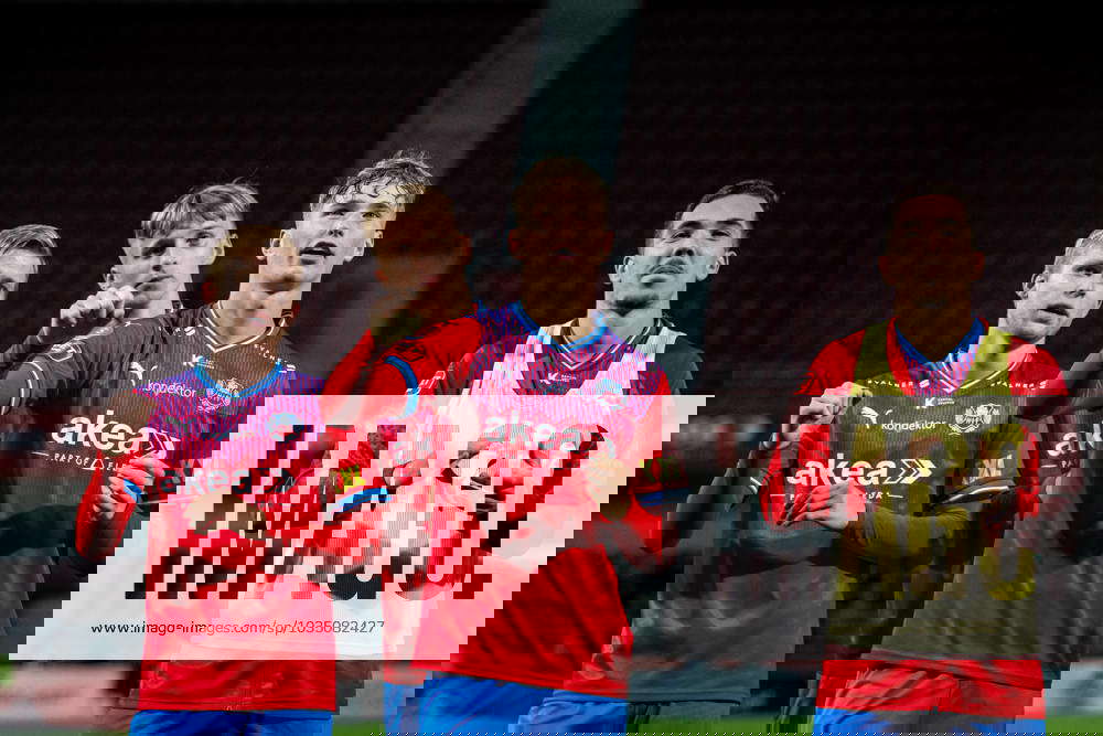 Helsingborgs William Westerlund, Lukas Kjellnäs, Benjamin Örn and Lucas ...