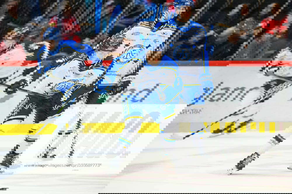 Leksands Marcus Karlberg before the ice hockey match in SHL between ...