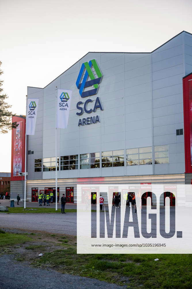 231005 SCA Arena for the SHL ice hockey match between Timra and ...