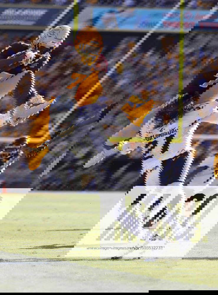 October 7, 2023: Arizona State Sun Devils wide receiver Melquan Stovall ...