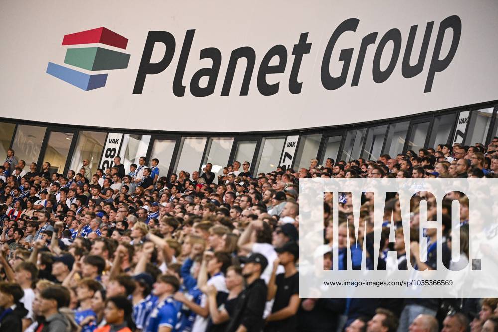 Illustration picture shows the logo of Planet Group during a soccer ...