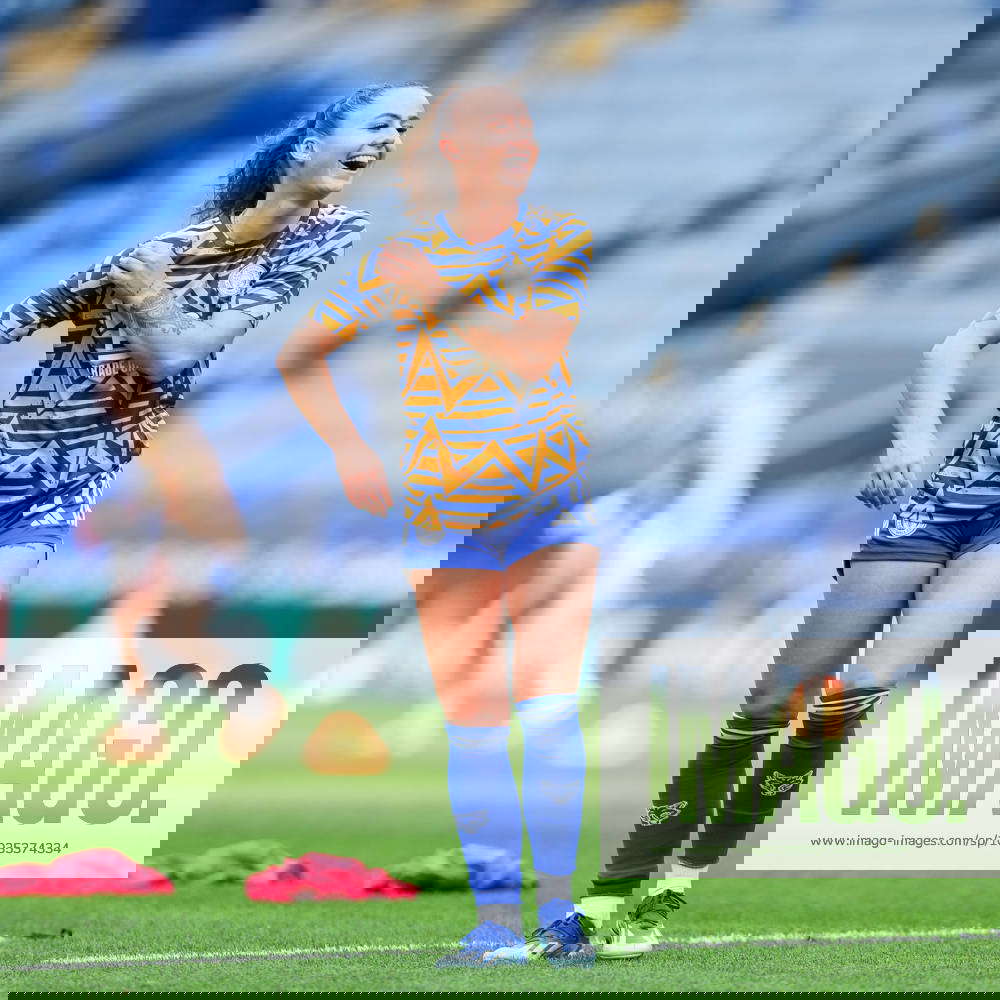 Leicester s Hannah Cain at warm up during the FA Women s Super League ...