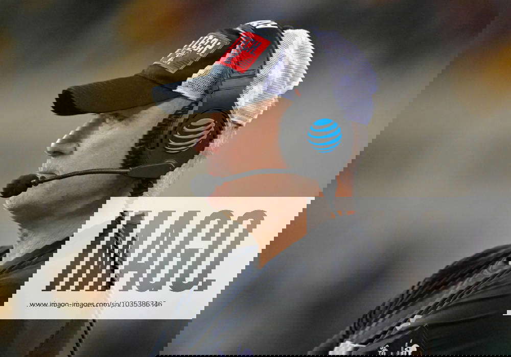 October 7 2023: Texas Tech Red Raiders head coach Joey McGuire during ...