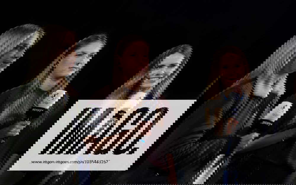 Melissa Koessler TSG Hoffenheim, 25 at Sport1 TV Interview with Lena ...