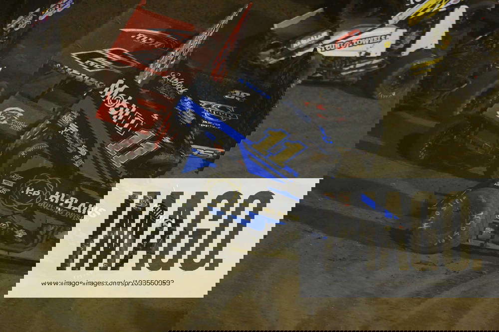 PUTNAMVILLE, IN - OCTOBER 10: Cory Eliason Crouch Motorsports flips ...