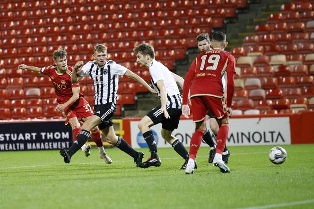 Aberdeen v Fraserburgh 11-10-2023. Aberdeen District Shield Pape Habib ...