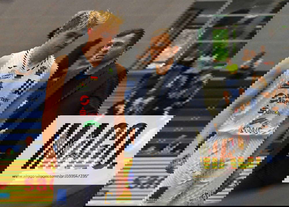 Lukas Zerner and coach Fabian Strauß both Dresden, Dresden Titans ...