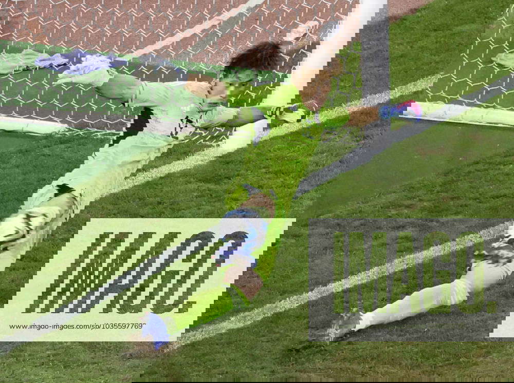 Football: friendly between Japan and Canada Japan goalkeeper Keisuke ...