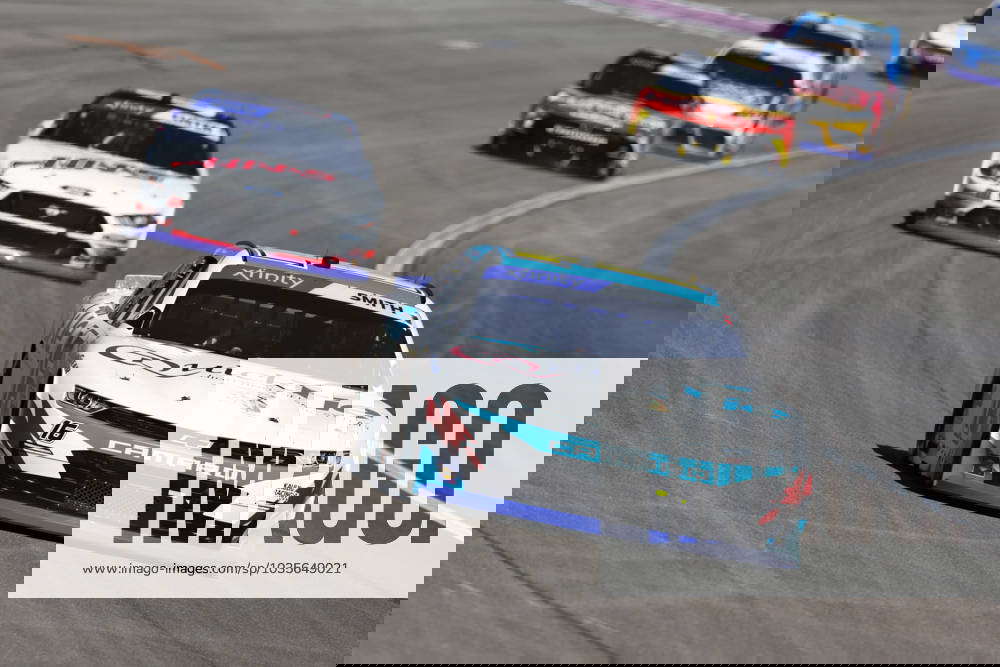 LAS VEGAS, NV - OCTOBER 14: Chandler Smith ( 16 Kaulig Racing Barger ...