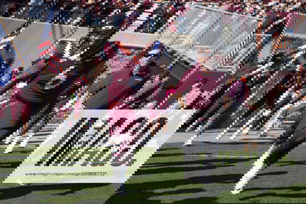 October 14, 2023: Virginia Tech Hokies defensive lineman Josh Fuga (6 ...