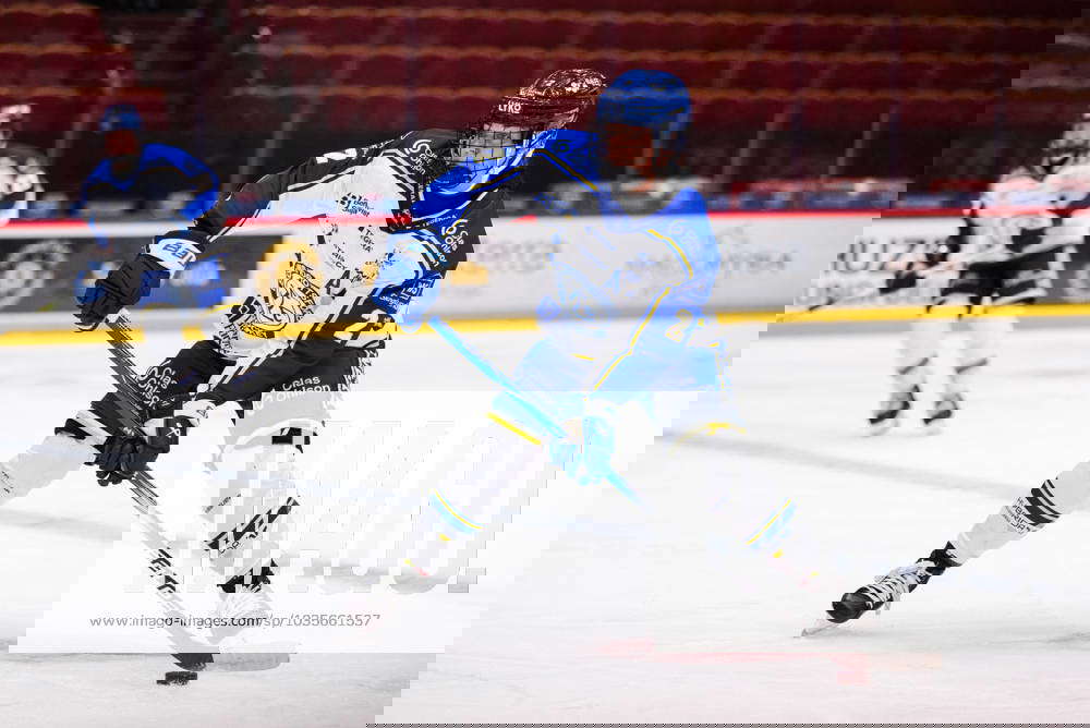 Leksands Taylor Leech during the SDHL ice hockey match between Brynäs and Leksand on in Gävle