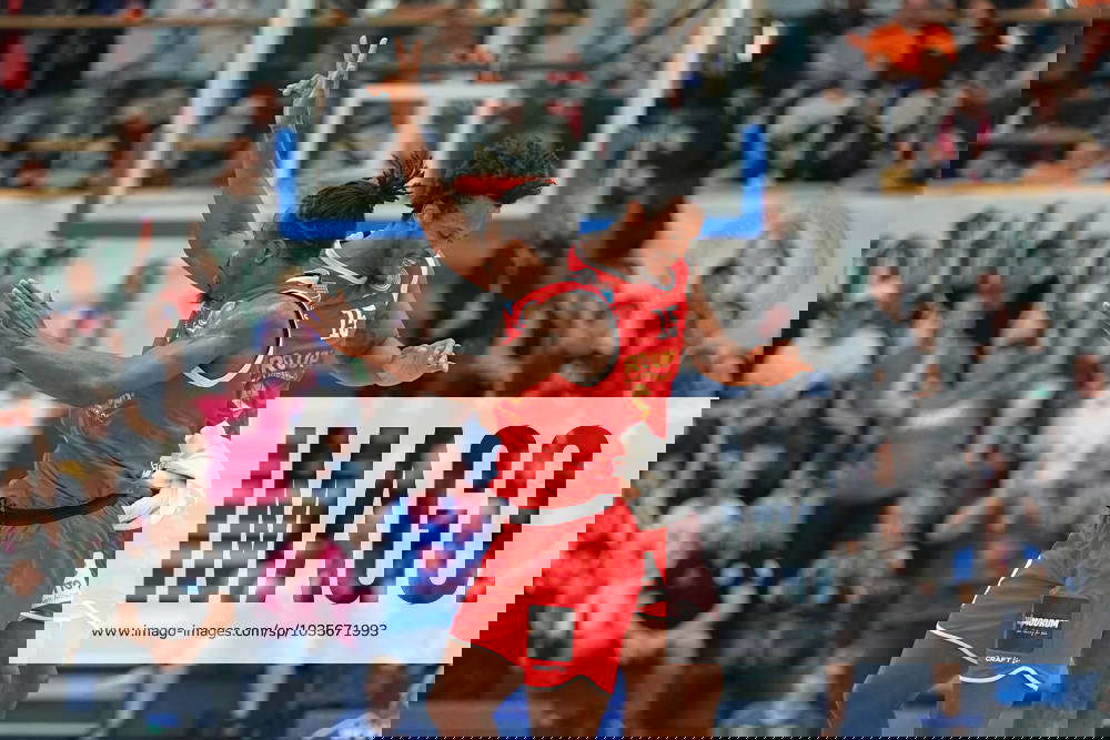 Johnathan Stove MBC, 22, Stephon Jelks MBC, 15, cheering after three-pointer, Syntainics MBC MLP