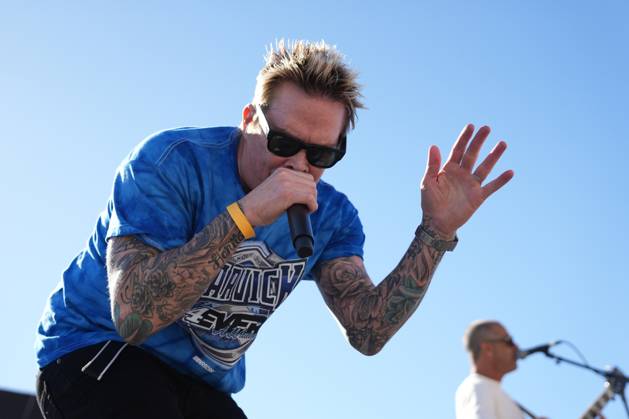 LAS VEGAS, NV - OCTOBER 15: Mark McGrath, lead vocalist, and rock band ...