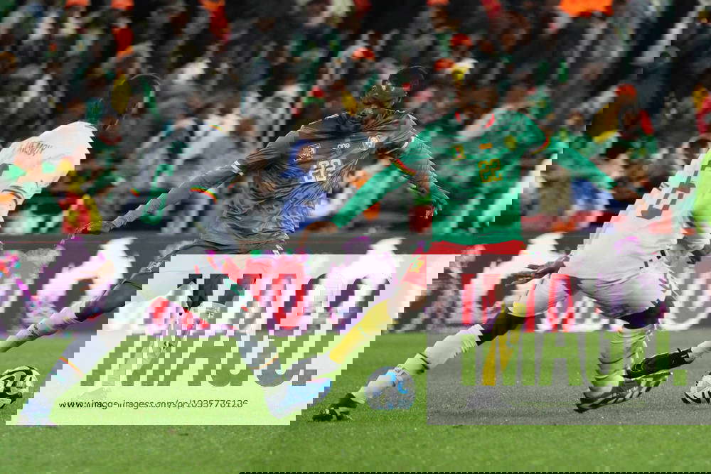 Olivier NTCHAM (Cameroun) lors du match amical SÃ nÃ gal vs Cameroun ...