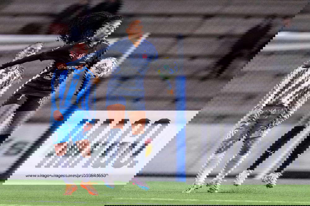 Anastasija Ciric of Spartak Subotica and Isabella Bryld Obaze of ...