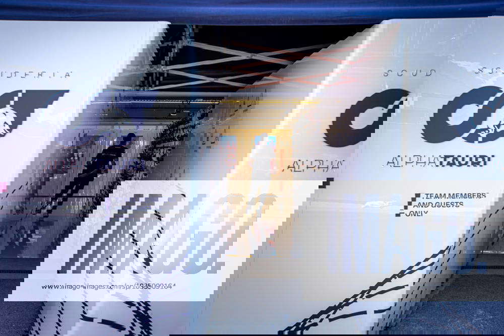 Austin, Texas, USA: Scuderia AlphaTauri box....during FORMULA 1 LENOVO ...