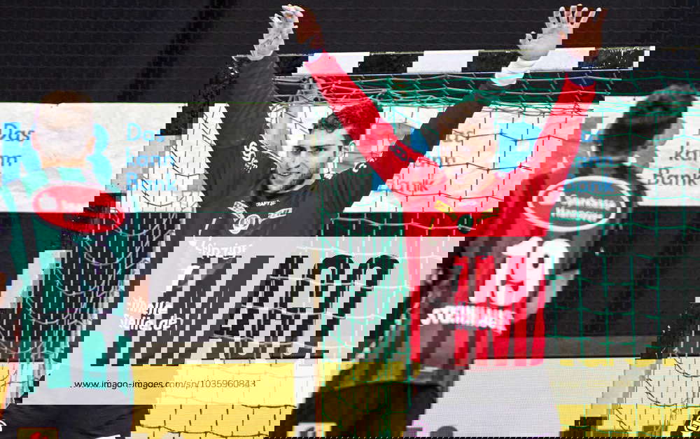 Domenico Ebner SC DHfK Leipzig 1 against his old club mate Marius ...