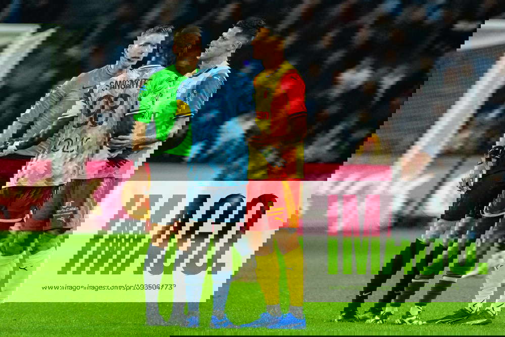 Francois Letexier Arouna Sangante Florian Sotoca FOOTBALL : AC Le Havre ...