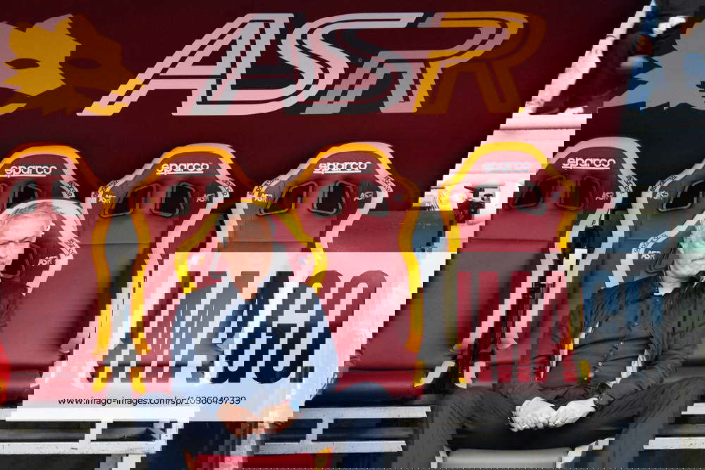 Italian soccer Serie A match - AS Roma vs AC Monza Jose Mourinho (Coach ...