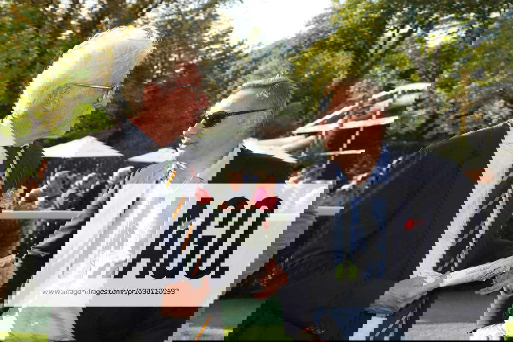 30 09 2023, Paris, FRA Portrait of owner Helmut von Finck left and ...