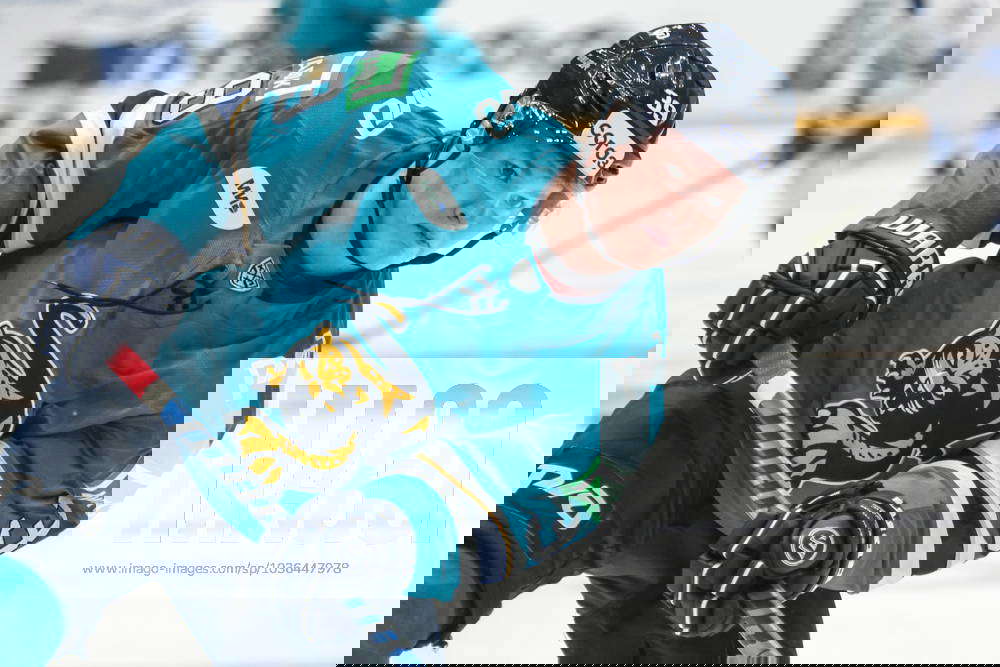 RUSSIA, SOCHI - OCTOBER 31, 2023: HC Sochi s Matvei Michkov is seen ...