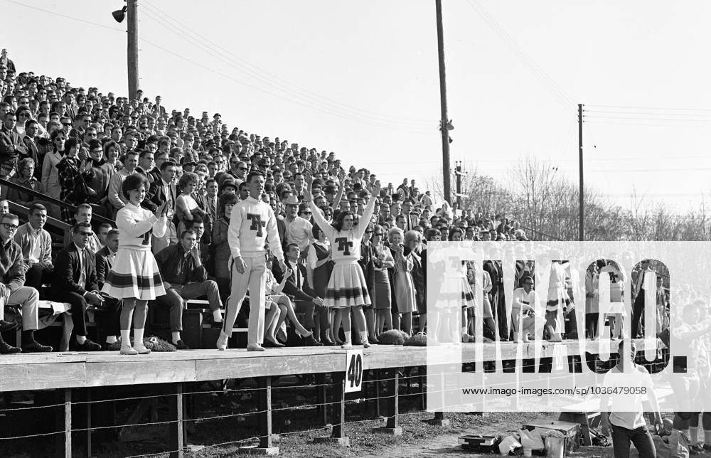 Syndication: The Tennessean Tennessee Tech cheerleaders and fans cheer ...