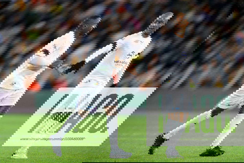 Gala Match - Legends v RC Lens Mamadou Niang and Youssen Bengelloun ...