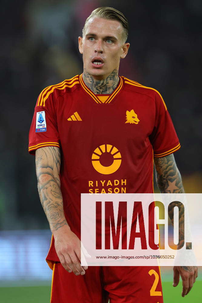 Rome, Italy 06.11.2023:Rick Kasdorp of Roma in action during the Italy ...