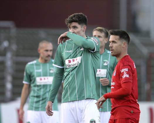 Photo skeptical expression at Mats Facklam Lübeck football Regionalliga ...