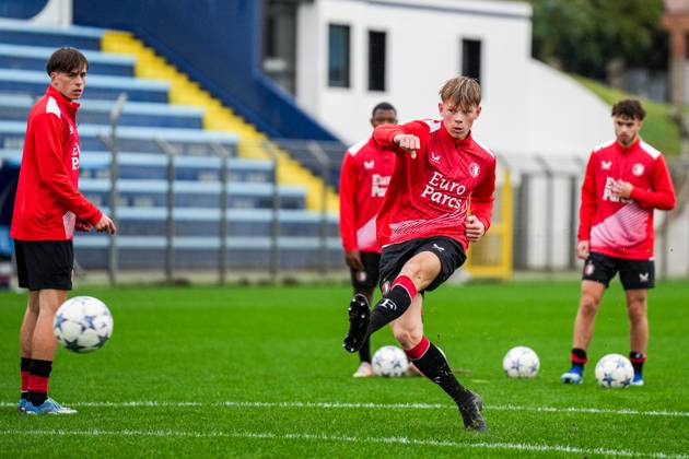 UEFA Youth League: S.S. Lazio O19 v Feyenoord O19 Formello - Jan Plug ...