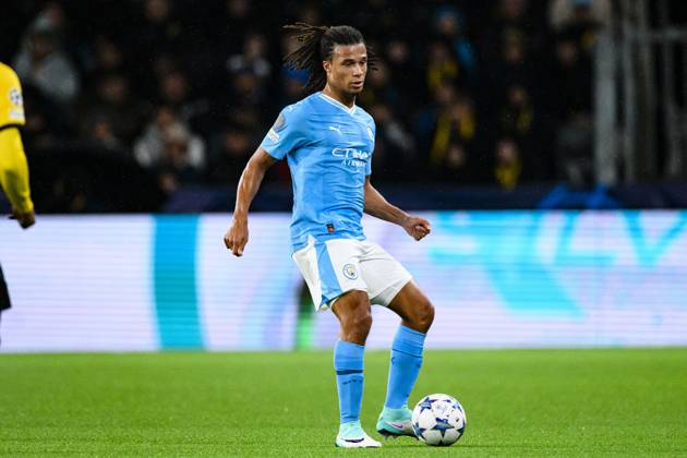 BERN, SWITZERLAND OCTOBER 25 Nathan Ake of Man City during the UEFA ...