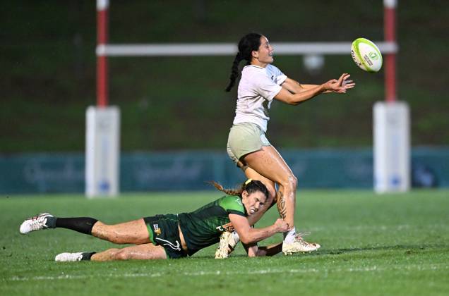 OCEANIA RUGBY SEVENS, Shiray Kaka of New Zealand in action during the 2023 Oceania Rugby Sevens
