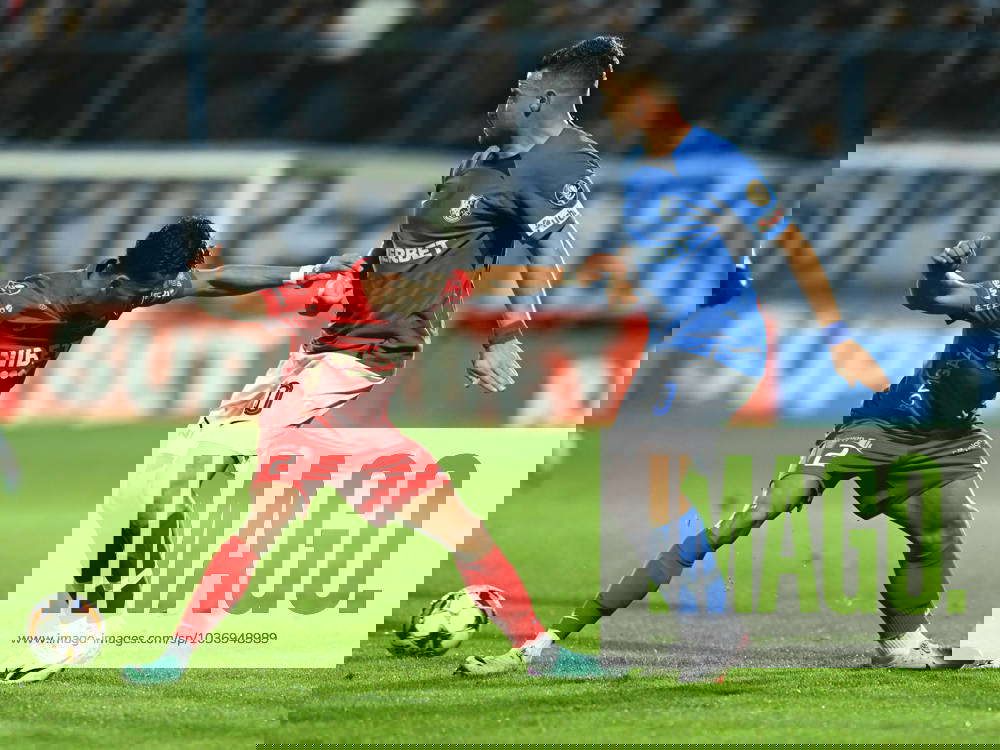 Etienne Paolo Medina and Constantin Valentin Budescu in the football ...