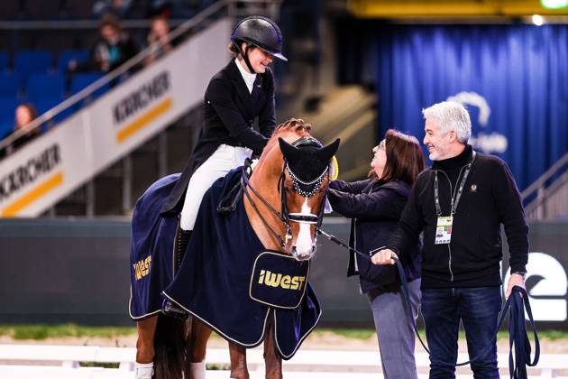 2 place for Ann Cathrin Rieg 21 Dressage Cup of the company iWEST GER ...