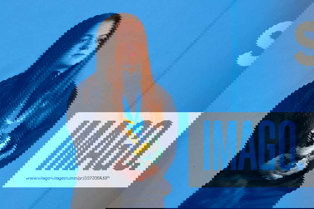 SANTIAGO, CHILE NOV 18: Megan Gioffreda de Estados Unidos, medalla de ...