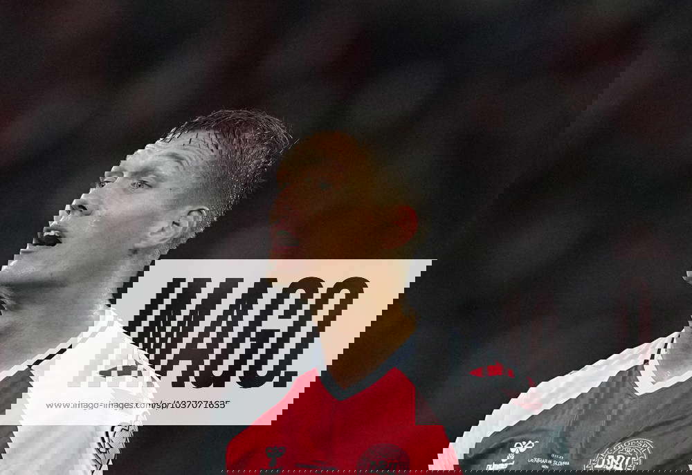 November 17 2023: Jannik Vestergaard (Denmark) looks on during a Group ...